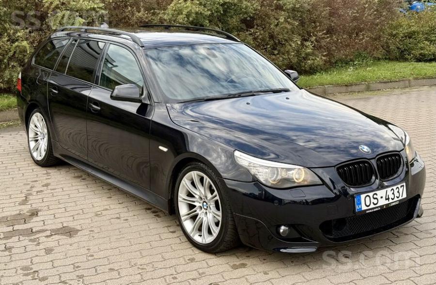 Синий БМВ 525 2010 в Рига, объемом двигателя 3.00 л и пробегом 479 тыс. км за 6850 €, фото 4 на AUTOMOTO.COM.LV