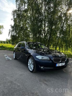 Blue BMW 525 2011 in Riga, with an engine capacity of 2.50 L and mileage of 340 thousand km for 2350 €, photo 11 on AUTOMOTO.COM.LV