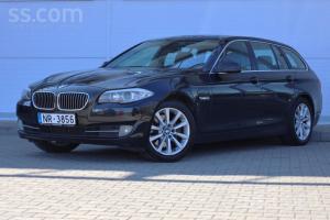 Blue BMW 525 2011 in Riga, with an engine capacity of 3.00 L and mileage of 0 thousand km for 6995 €, photo  on AUTOMOTO.COM.LV