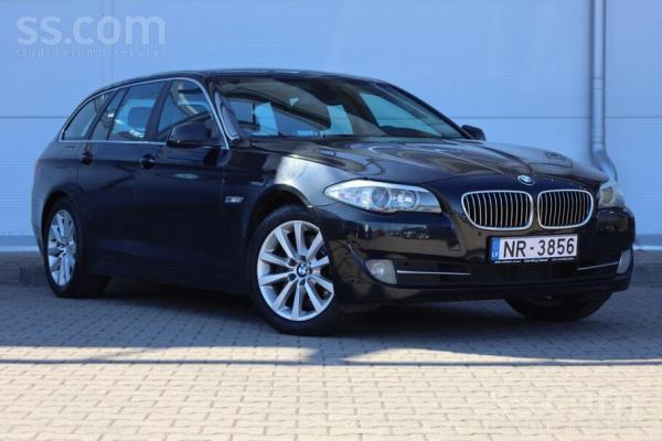 Blue BMW 525 2011 in Riga, with an engine capacity of 3.00 L and mileage of 0 thousand km for 6995 €, photo 2 on AUTOMOTO.COM.LV