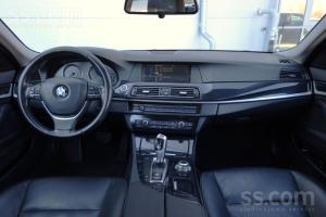 Blue BMW 525 2011 in Riga, with an engine capacity of 3.00 L and mileage of 0 thousand km for 6995 €, photo 7 on AUTOMOTO.COM.LV