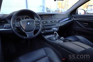 Blue BMW 525 2011 in Riga, with an engine capacity of 3.00 L and mileage of 0 thousand km for 6995 €, photo 8 on AUTOMOTO.COM.LV
