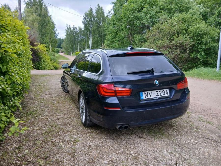 Blue BMW 525 2011 in Rezekne, with an engine capacity of 2.00 L and mileage of 349 thousand km for 7950 €, photo 9 on AUTOMOTO.COM.LV