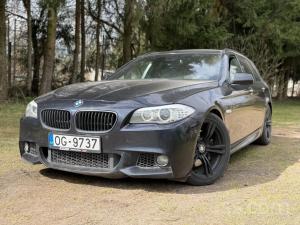 Blue BMW 525 2011 in Riga, with an engine capacity of 3.00 L and mileage of 344 thousand km for 10500 €, photo  on AUTOMOTO.COM.LV