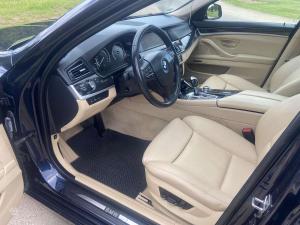 Blue BMW 525 2011 in Vilkaviskis, with an engine capacity of 2.00 L and mileage of 227 thousand km for 7750 €, photo 20 on AUTOMOTO.COM.LV