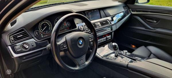 Blue BMW 525 2011 in Vilnius, with an engine capacity of 2.00 L and mileage of 209 thousand km for 7650 €, photo 10 on AUTOMOTO.COM.LV