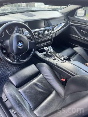 Blue BMW 525 2011 in Riga, with an engine capacity of 3.00 L and mileage of 270 thousand km for 7200 €, photo 4 on AUTOMOTO.COM.LV