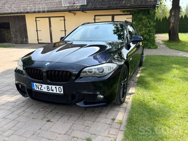 Blue BMW 525 2012 in Bauska, with an engine capacity of 2.00 L and mileage of 340 thousand km for 8700 €, photo 2 on AUTOMOTO.COM.LV
