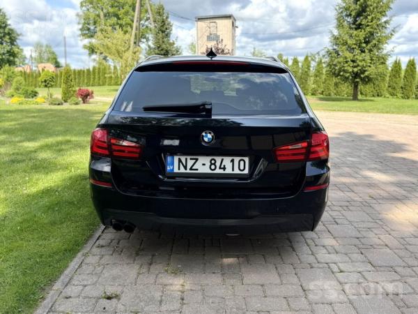 Blue BMW 525 2012 in Bauska, with an engine capacity of 2.00 L and mileage of 340 thousand km for 8700 €, photo 6 on AUTOMOTO.COM.LV