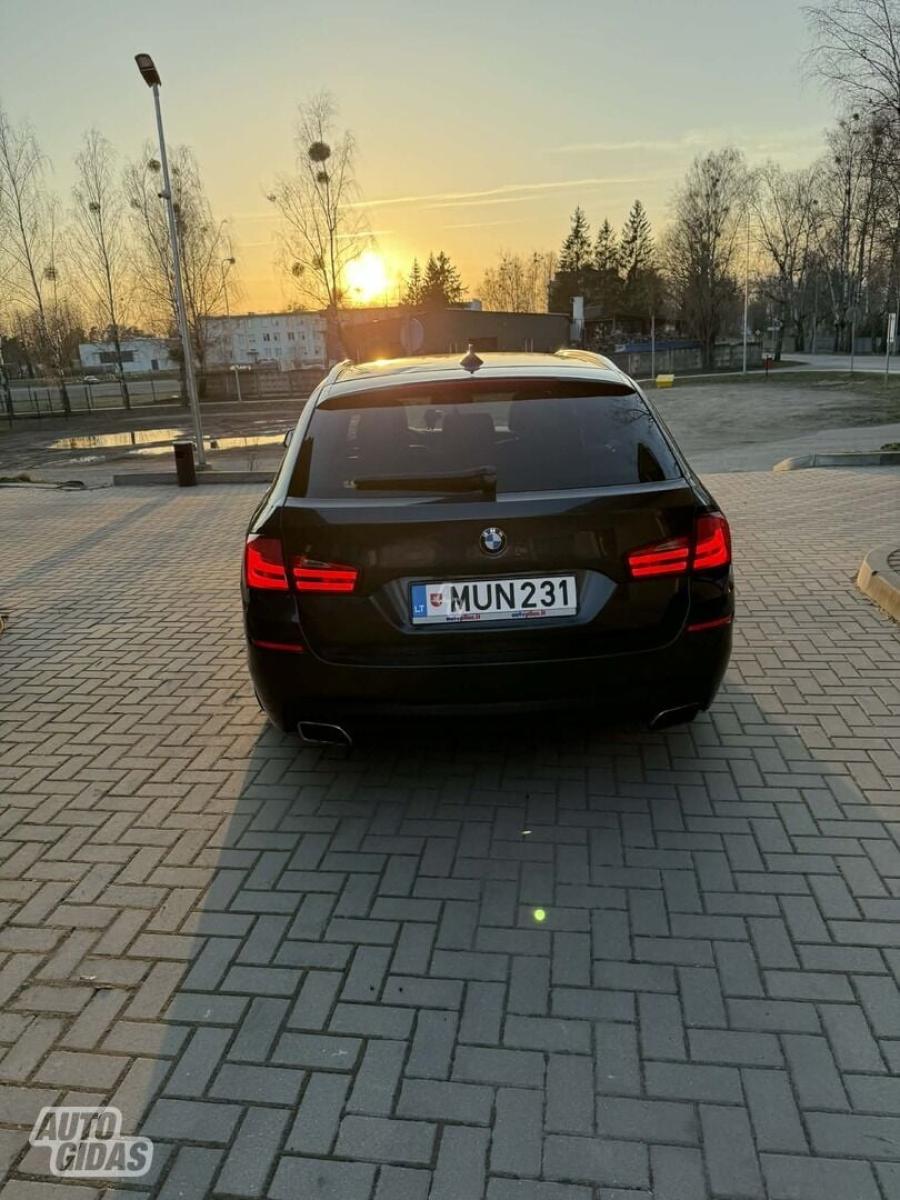 Blue BMW 525 2012 in Jonava, with an engine capacity of 2.00 L and mileage of 360 thousand km for 6500 €, photo 12 on AUTOMOTO.COM.LV