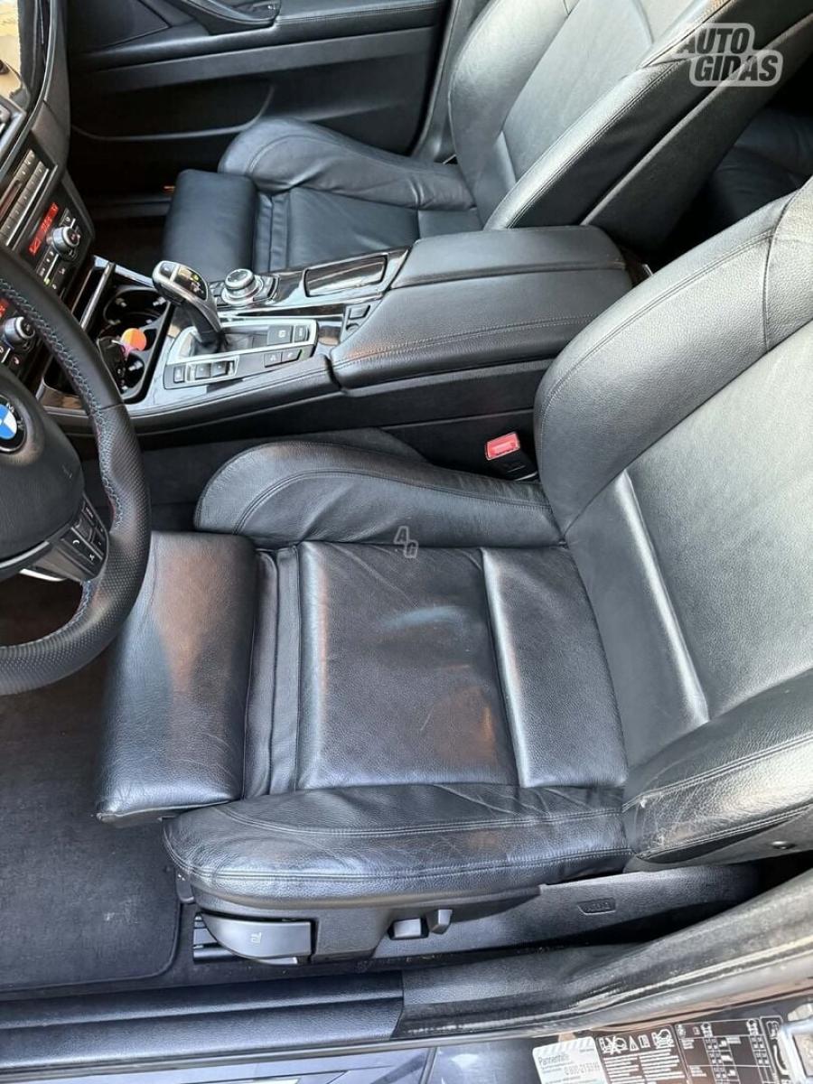 Blue BMW 525 2012 in Jonava, with an engine capacity of 2.00 L and mileage of 360 thousand km for 6500 €, photo 18 on AUTOMOTO.COM.LV