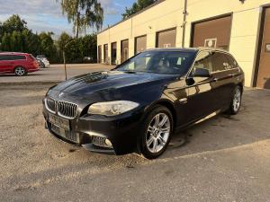 Blue BMW 525 2012 in Utena, with an engine capacity of 2.00 L and mileage of 206 thousand km for 11100 €, photo 9 on AUTOMOTO.COM.LV
