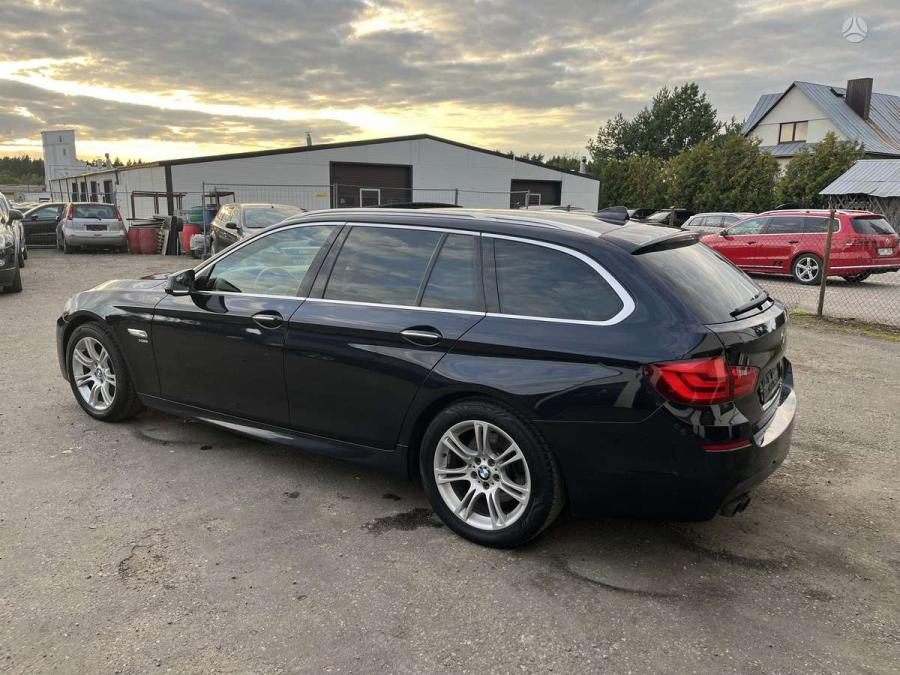 Blue BMW 525 2012 in Utena, with an engine capacity of 2.00 L and mileage of 206 thousand km for 11100 €, photo 31 on AUTOMOTO.COM.LV