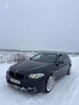 Blue BMW 525 2013 in Vilnius, with an engine capacity of 2.00 L and mileage of 330 thousand km for 6000 €, photo  on AUTOMOTO.COM.LV