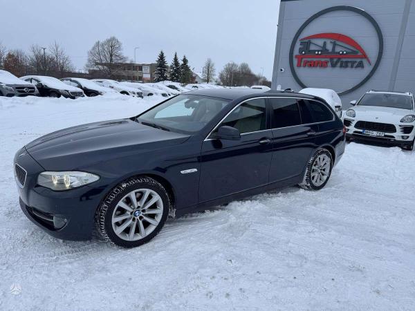 Blue BMW 525 2013 in Telschi, with an engine capacity of 2.00 L and mileage of 176 thousand km for 7500 €, photo 3 on AUTOMOTO.COM.LV