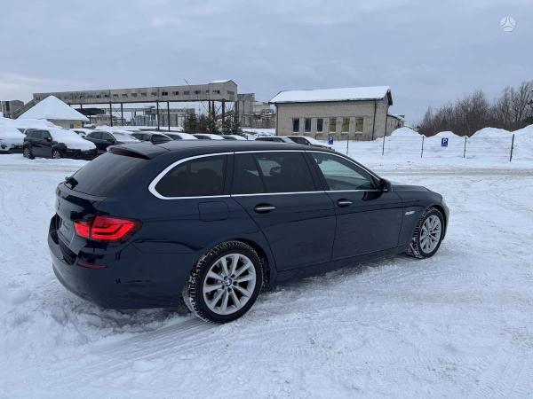 Blue BMW 525 2013 in Telschi, with an engine capacity of 2.00 L and mileage of 176 thousand km for 7500 €, photo 8 on AUTOMOTO.COM.LV