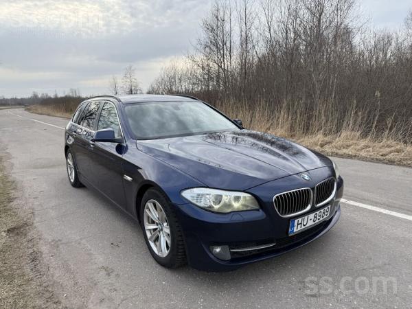 Синий БМВ 525 2013 в Рига, объемом двигателя 2.00 л и пробегом 359 тыс. км за 7850 €, фото 3 на AUTOMOTO.COM.LV