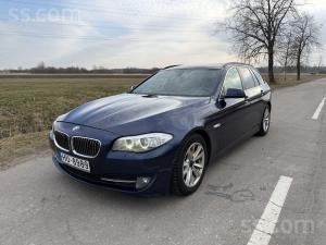 Синий БМВ 525 2013 в Рига, объемом двигателя 2.00 л и пробегом 359 тыс. км за 7550 €, фото 1 на AUTOMOTO.COM.LV
