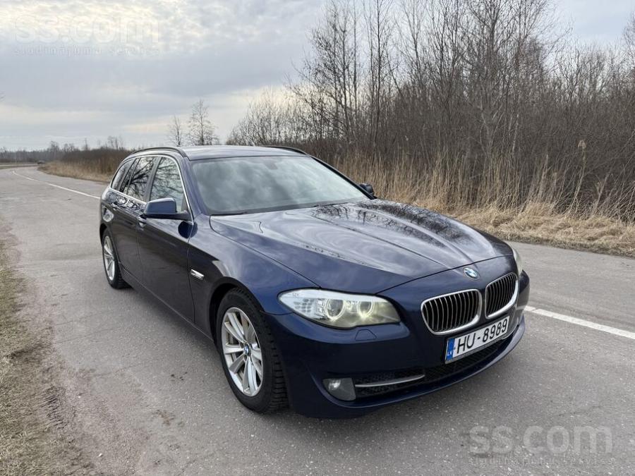 Синий БМВ 525 2013 в Рига, объемом двигателя 2.00 л и пробегом 359 тыс. км за 7550 €, фото 4 на AUTOMOTO.COM.LV
