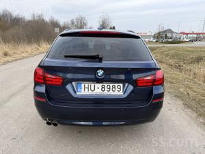 Синий БМВ 525 2013 в Рига, объемом двигателя 2.00 л и пробегом 359 тыс. км за 7550 €, фото 7 на AUTOMOTO.COM.LV