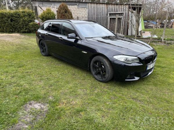 Blue BMW 525 2013 in Jurmala, with an engine capacity of 2.00 L and mileage of 352 thousand km for 9500 €, photo 2 on AUTOMOTO.COM.LV