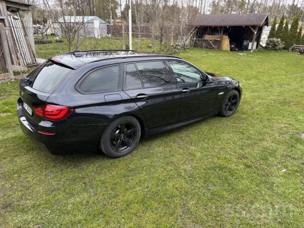 Blue BMW 525 2013 in Jurmala, with an engine capacity of 2.00 L and mileage of 352 thousand km for 9500 €, photo 5 on AUTOMOTO.COM.LV