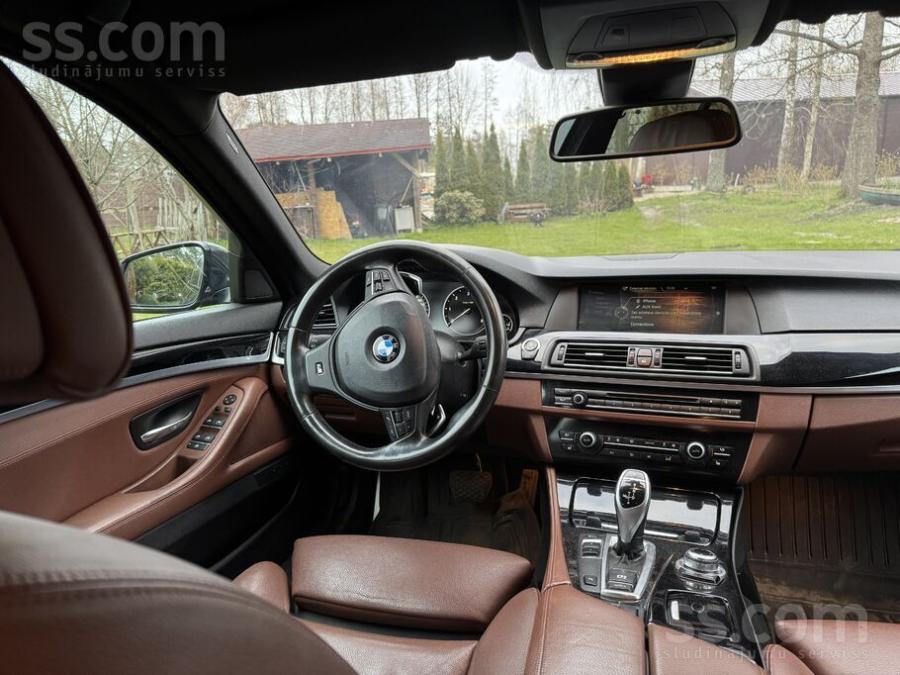 Zils BMW 525 2013 Jūrmala, ar dzinēja tilpumu 2.00 L un nobraukumu 352 tūkst. km par 9500 €, foto 11 vietnē AUTOMOTO.COM.LV