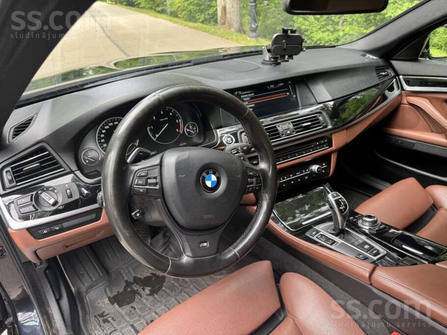 Zils BMW 525 2013 Jūrmala, ar dzinēja tilpumu 2.00 L un nobraukumu 362 tūkst. km par 8200 €, foto 9 vietnē AUTOMOTO.COM.LV