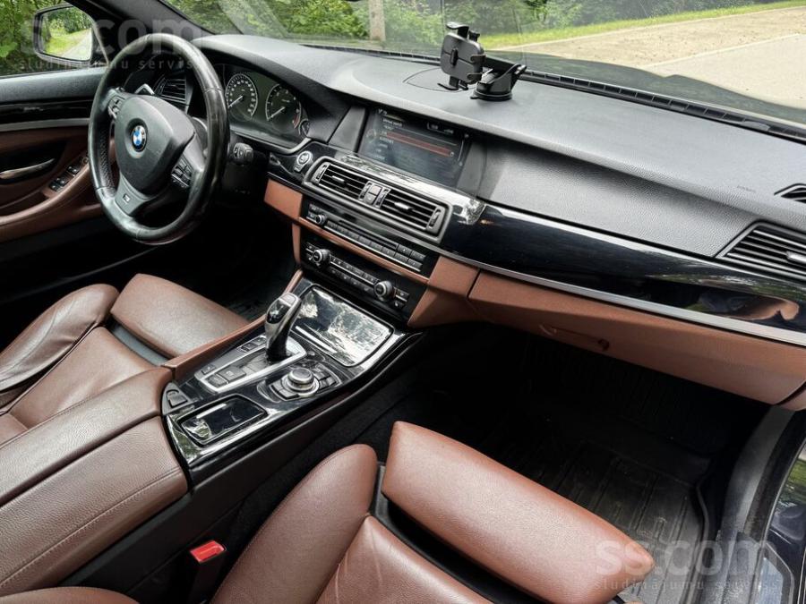Zils BMW 525 2013 Jūrmala, ar dzinēja tilpumu 2.00 L un nobraukumu 362 tūkst. km par 8200 €, foto 10 vietnē AUTOMOTO.COM.LV