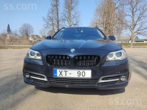 Blue BMW 525 2013 in Ogre, with an engine capacity of 2.00 L and mileage of 251 thousand km for 11000 €, photo 4 on AUTOMOTO.COM.LV