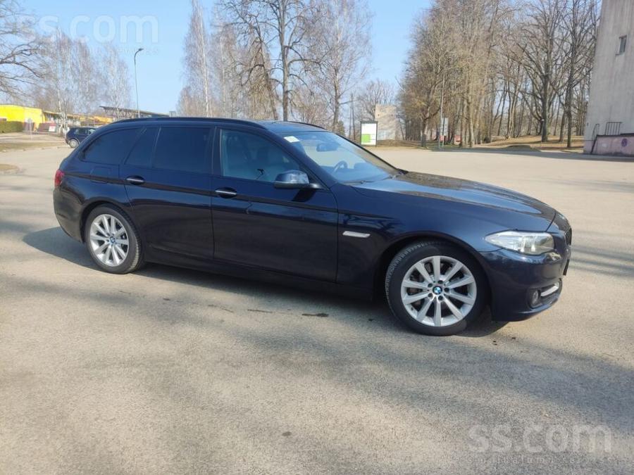 Blue BMW 525 2013 in Ogre, with an engine capacity of 2.00 L and mileage of 251 thousand km for 11000 €, photo 5 on AUTOMOTO.COM.LV