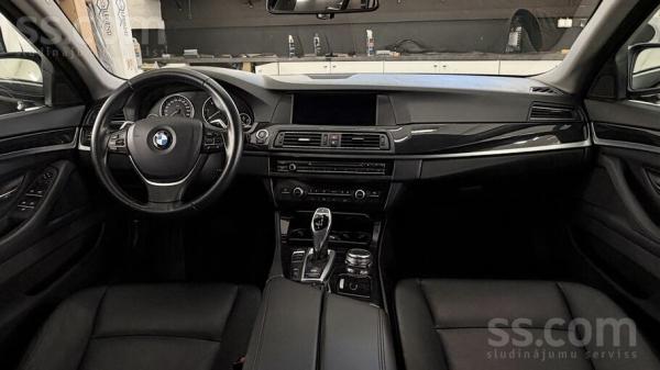 Blue BMW 525 2013 in Jurmala, with an engine capacity of 2.00 L and mileage of 191 thousand km for 10550 €, photo 10 on AUTOMOTO.COM.LV