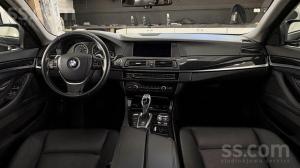 Blue BMW 525 2013 in Jurmala, with an engine capacity of 2.00 L and mileage of 191 thousand km for 10550 €, photo 11 on AUTOMOTO.COM.LV