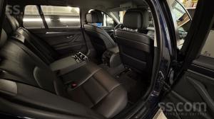 Blue BMW 525 2013 in Jurmala, with an engine capacity of 2.00 L and mileage of 191 thousand km for 10550 €, photo 14 on AUTOMOTO.COM.LV