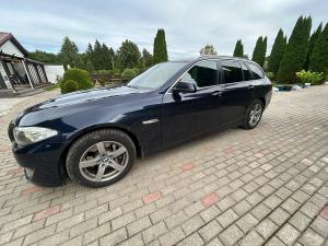 Blue BMW 525 2013 in Tallinn, with an engine capacity of 2.00 L and mileage of 256 thousand km for 7000 €, photo 3 on AUTOMOTO.COM.LV