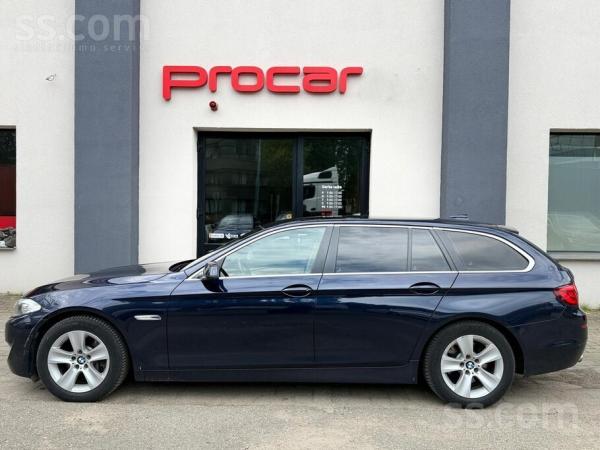 Blue BMW 525 2013 in Riga, with an engine capacity of 2.00 L and mileage of 182 thousand km for 7950 €, photo 2 on AUTOMOTO.COM.LV