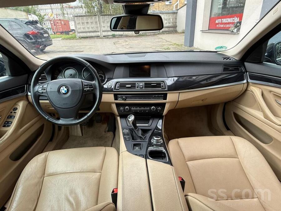 Zils BMW 525 2013 Rīga, ar dzinēja tilpumu 2.00 L un nobraukumu 182 tūkst. km par 7950 €, foto 9 vietnē AUTOMOTO.COM.LV