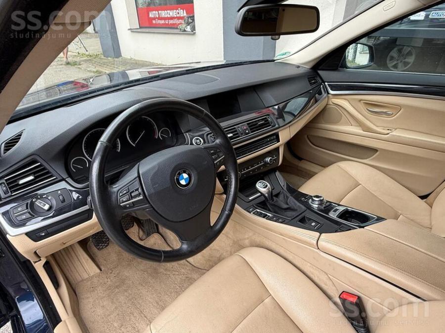 Zils BMW 525 2013 Rīga, ar dzinēja tilpumu 2.00 L un nobraukumu 182 tūkst. km par 7950 €, foto 11 vietnē AUTOMOTO.COM.LV