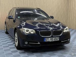 Blue BMW 525 2014 in Marijampole, with an engine capacity of 2.00 L and mileage of 213 thousand km for 10999 €, photo  on AUTOMOTO.COM.LV