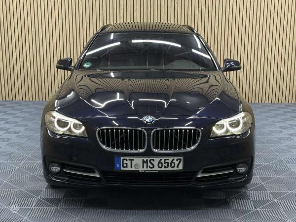 Blue BMW 525 2014 in Marijampole, with an engine capacity of 2.00 L and mileage of 213 thousand km for 10999 €, photo 4 on AUTOMOTO.COM.LV