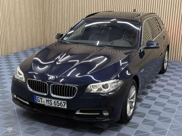Blue BMW 525 2014 in Marijampole, with an engine capacity of 2.00 L and mileage of 213 thousand km for 10999 €, photo 10 on AUTOMOTO.COM.LV