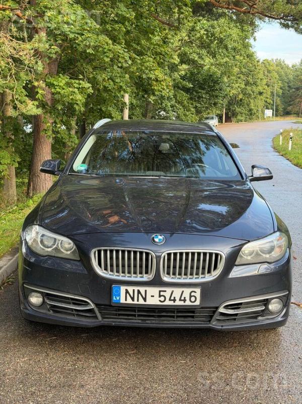 Blue BMW 525 2014 in Riga, with an engine capacity of 2.00 L and mileage of 314 thousand km for 9500 €, photo 11 on AUTOMOTO.COM.LV
