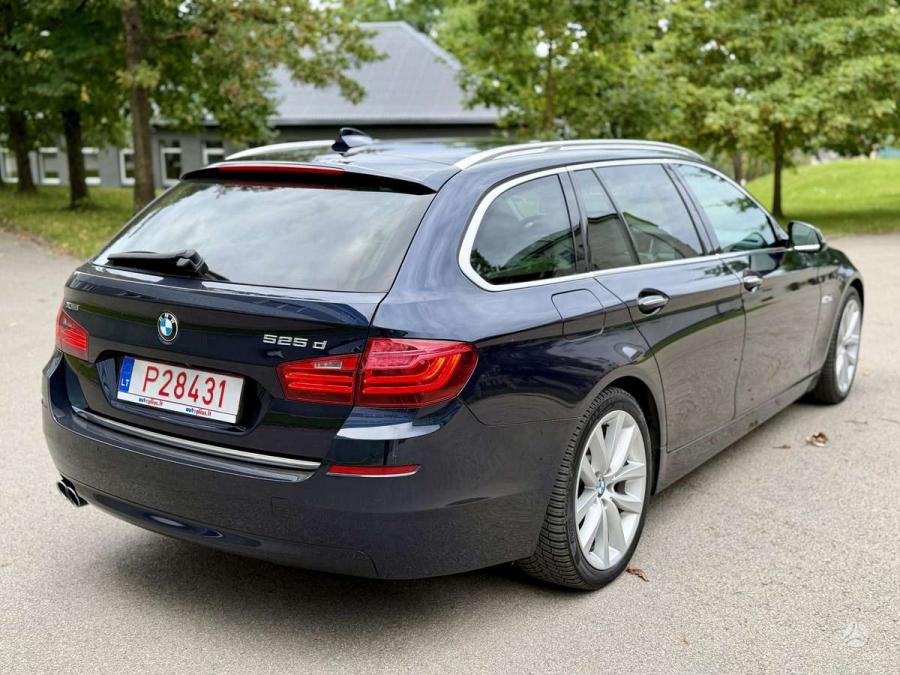 Синий БМВ 525 2014 в Вильнюс, объемом двигателя 2.00 л и пробегом 207 тыс. км за 10650 €, фото 18 на AUTOMOTO.COM.LV