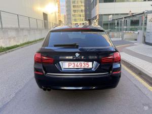 Blue BMW 525 2014 in Vilnius, with an engine capacity of 2.00 L and mileage of 252 thousand km for 10500 €, photo 7 on AUTOMOTO.COM.LV