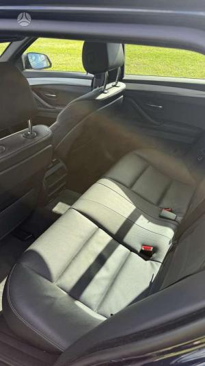Blue BMW 525 2014 in Vilnius, with an engine capacity of 2.00 L and mileage of 252 thousand km for 10500 €, photo 16 on AUTOMOTO.COM.LV