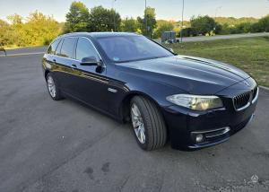 Blue BMW 525 2015 in Kaunas, with an engine capacity of 2.00 L and mileage of 326 thousand km for 10500 €, photo 6 on AUTOMOTO.COM.LV
