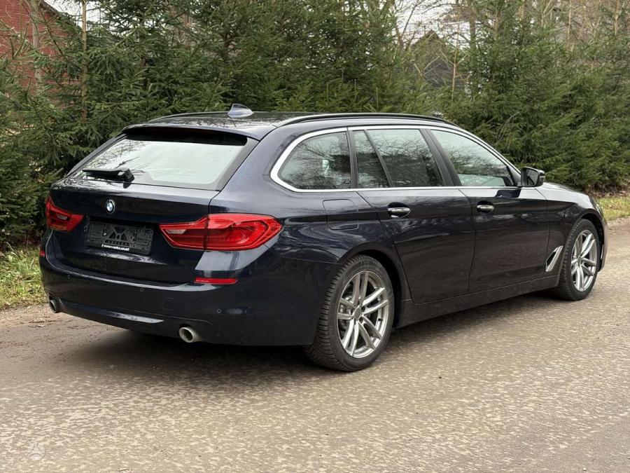 Blue BMW 525 2017 in Prienai, with an engine capacity of 2.00 L and mileage of 250 thousand km for 18555 €, photo 6 on AUTOMOTO.COM.LV
