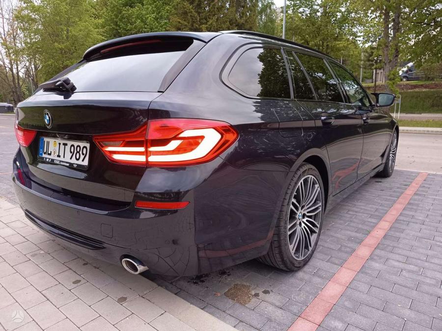 Синий БМВ 525 2019 в Тельшяй, объемом двигателя 2.00 л и пробегом 253 тыс. км за 17600 €, фото 5 на AUTOMOTO.COM.LV