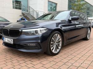 Blue BMW 525 2019 in Riga, with an engine capacity of 2.00 L and mileage of 0 thousand km for 17000 €, photo 3 on AUTOMOTO.COM.LV