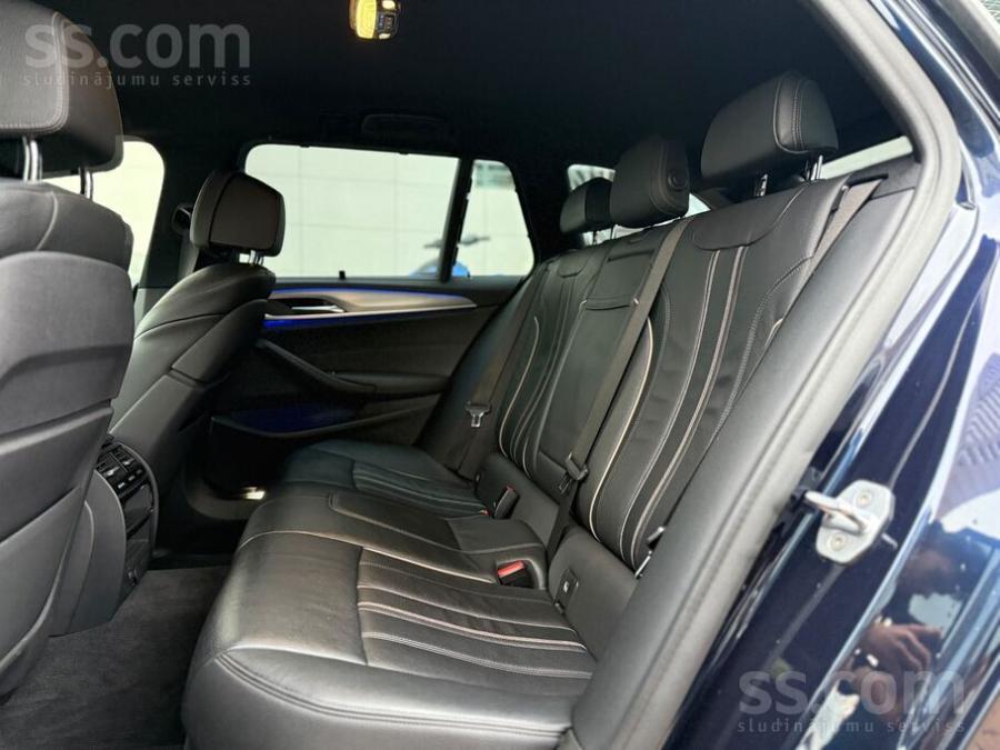 Blue BMW 525 2019 in Riga, with an engine capacity of 2.00 L and mileage of 0 thousand km for 17000 €, photo 10 on AUTOMOTO.COM.LV